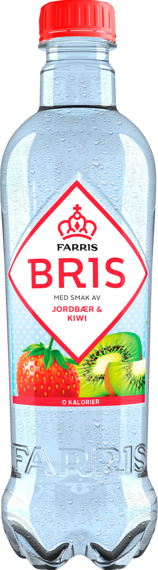 Produkter » Farris » Farris Bris Jordbær & Kiwi « Ringnes AS
