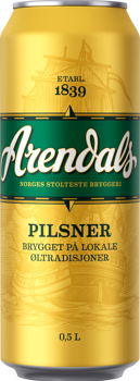 Produkter » Arendals » Arendals Pilsner « Ringnes AS