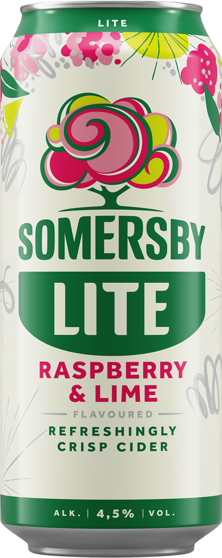Produkter » Somersby » Somersby Rasberry Lime Lite « Ringnes AS