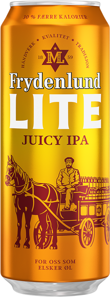 Produkter » Frydenlund » Frydenlund LITE Juicy IPA « Ringnes AS
