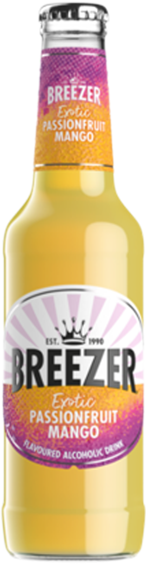 Produkter » Breezer » Breezer Passionfruit & Mango « Ringnes AS